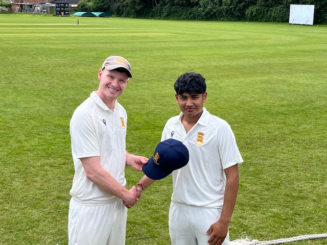 Boost for Stretford Cricket Club as Young Talent Arran Sen Returns